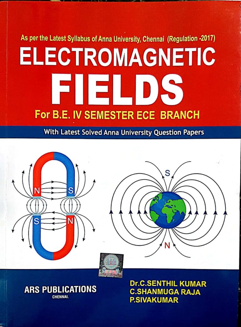 Electromagnetic Fields Book Published – AAA College of Engineering ...