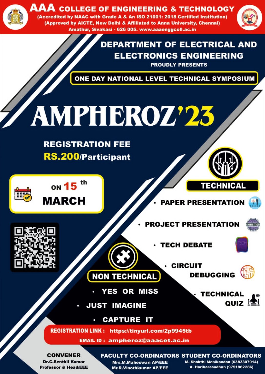 National Level Technical Symposium “AmpHeroz’23” on 15.03.2023 – AAA ...