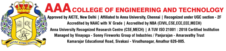 AAA College of Engineering & Technology, Sivakasi – Learn from Top ...