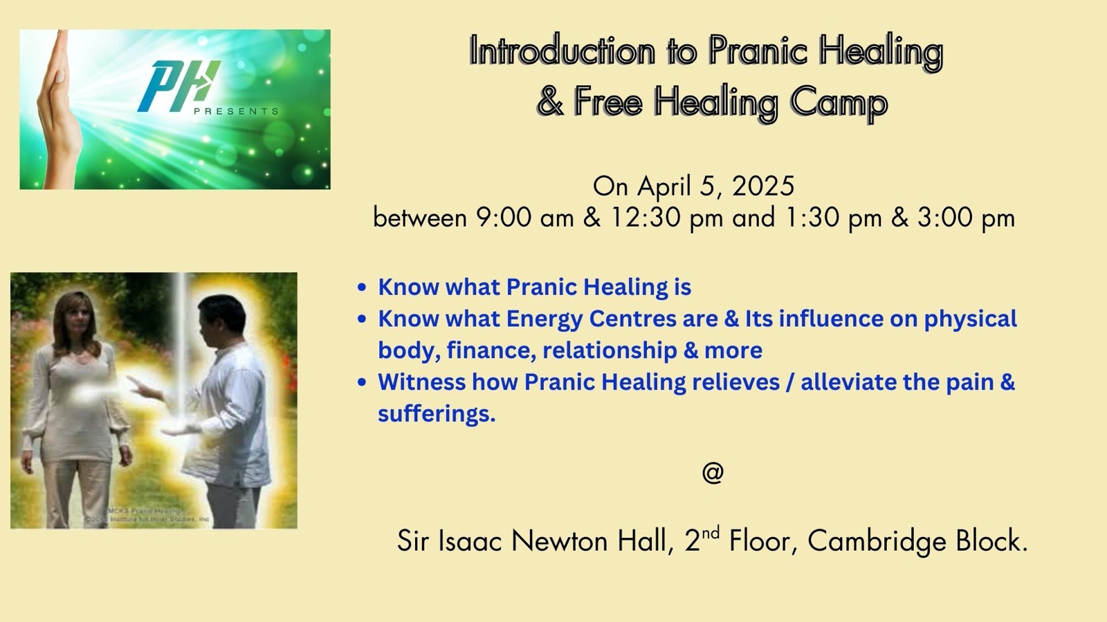Pranic Healing Camp on 05-04-2025 – AAA College of Engineering ...