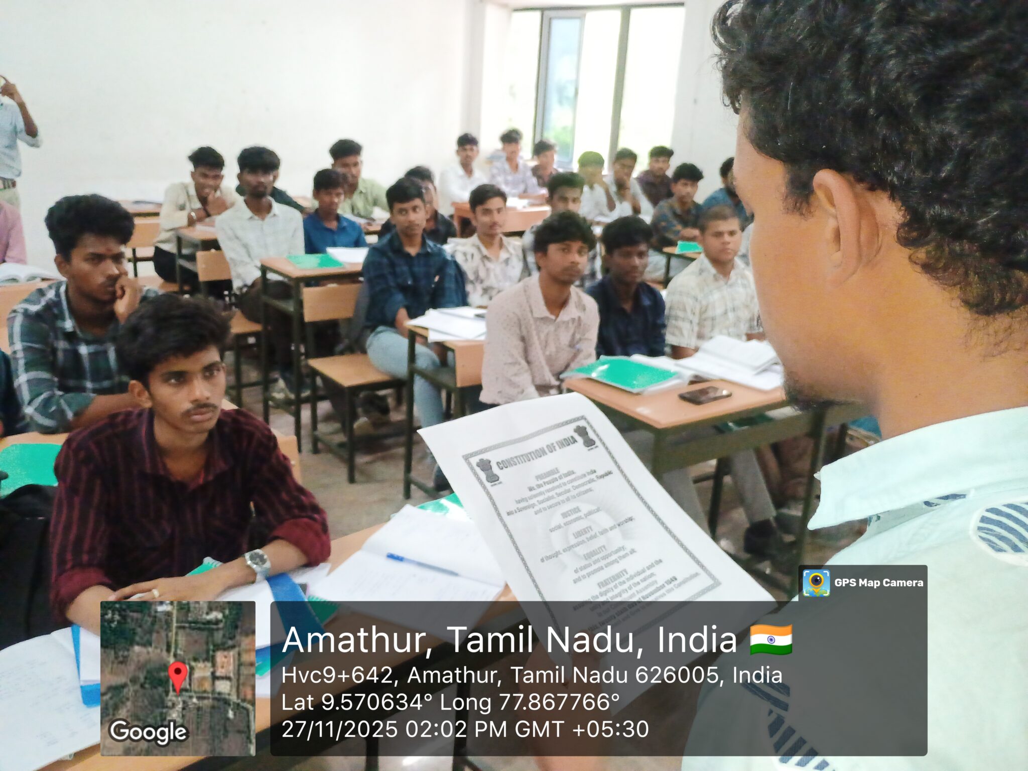 NATIONAL CONSTITUTION DAY CELEBRATION on 27-11-2025 – AAA College of ...