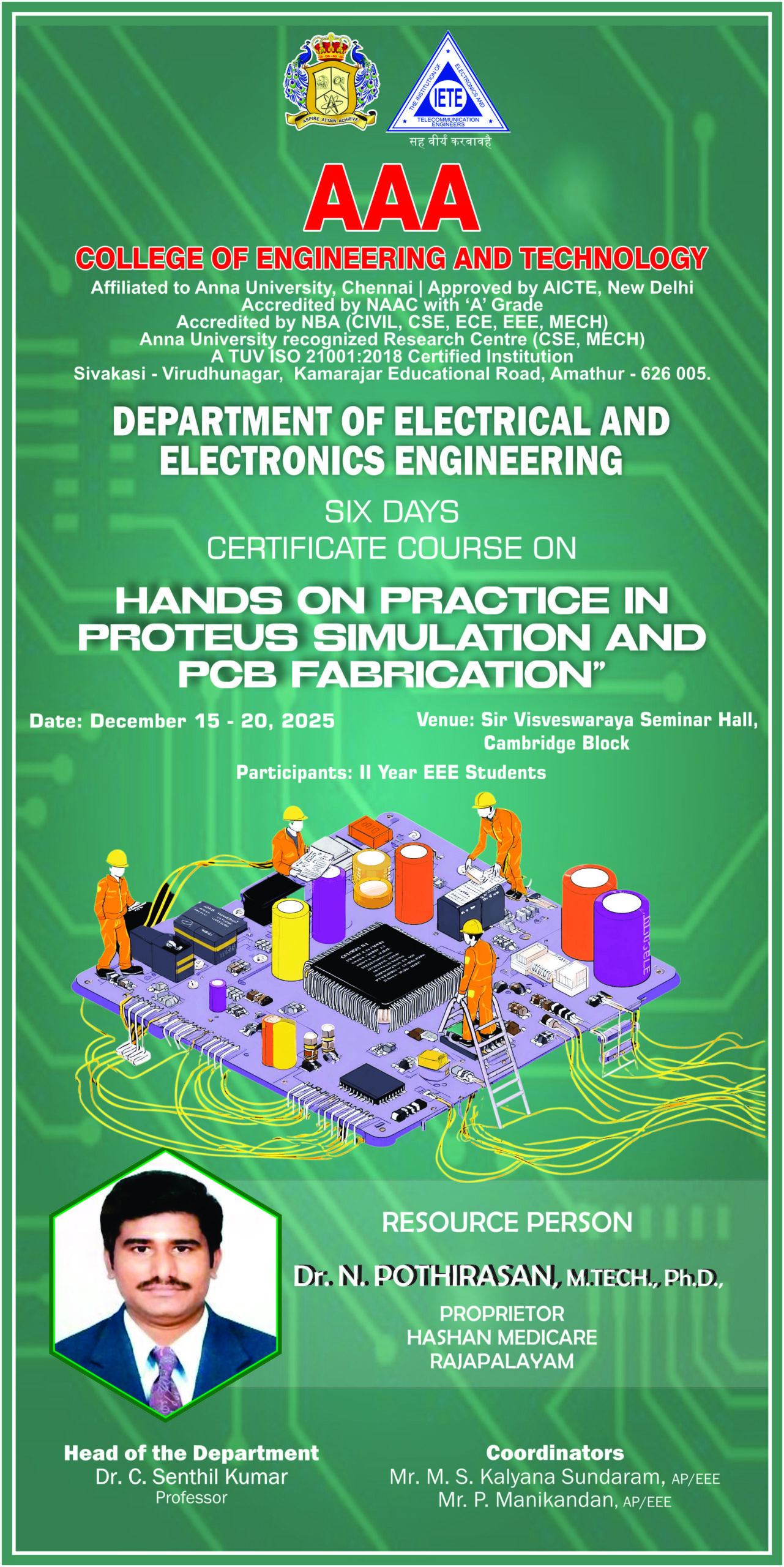 AAA College of Engineering & Technology, Sivakasi – Learn from Top ...